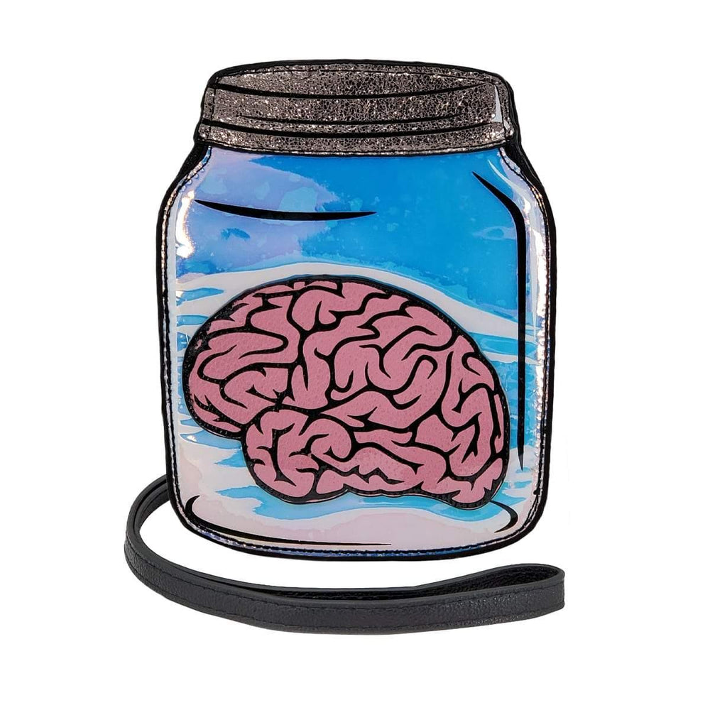 Holographic Brain Jar Crossbody: Turn Heads - Pakapalooza